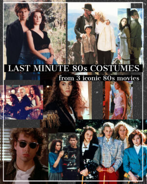 Easy Last Minute DIY 80s Costumes! - Stealing Pretty